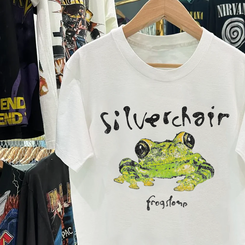Silverchair Washed White Tee – Strike Anywhere Vintage