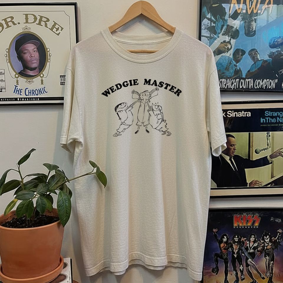 2005 Ed Edd and Eddy Wedgie Master Washed White Tee – Strike Anywhere ...
