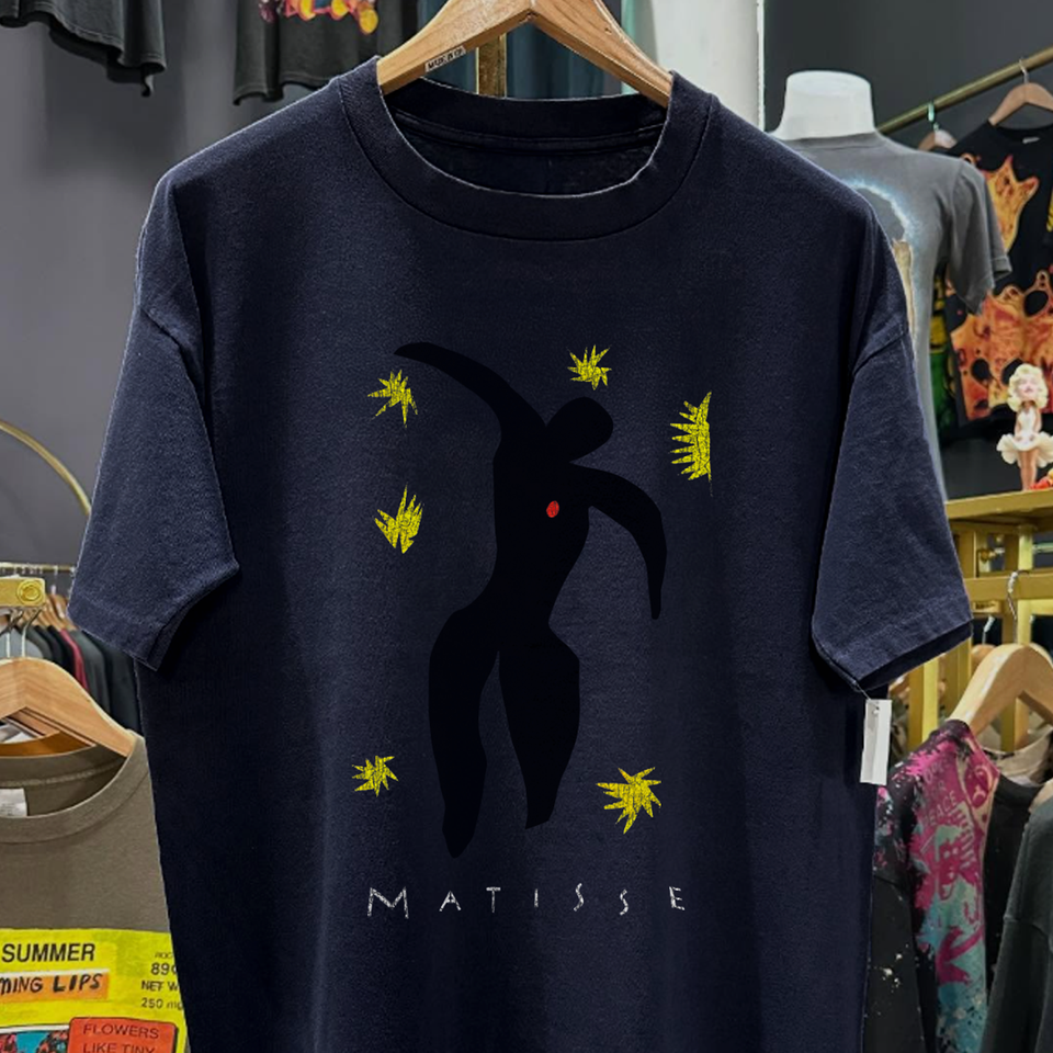 90s Matisse Rare Washed Navy T-Shirt – Strike Anywhere Vintage